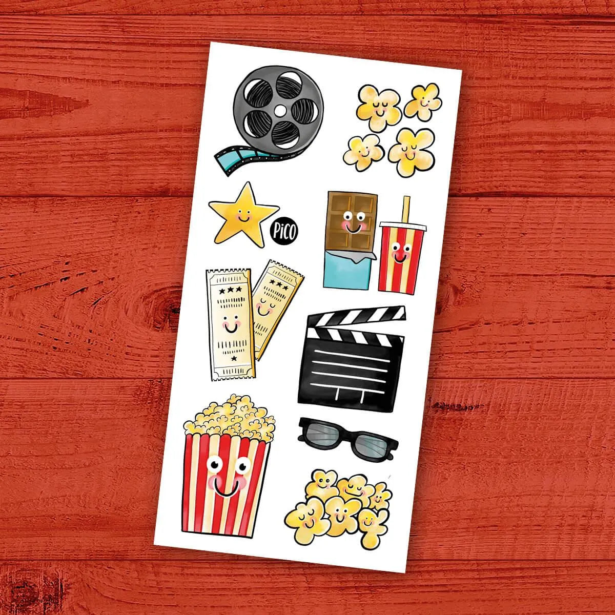 Movie Lover Tattoos - Cinema Fun | PiCO Tatoo